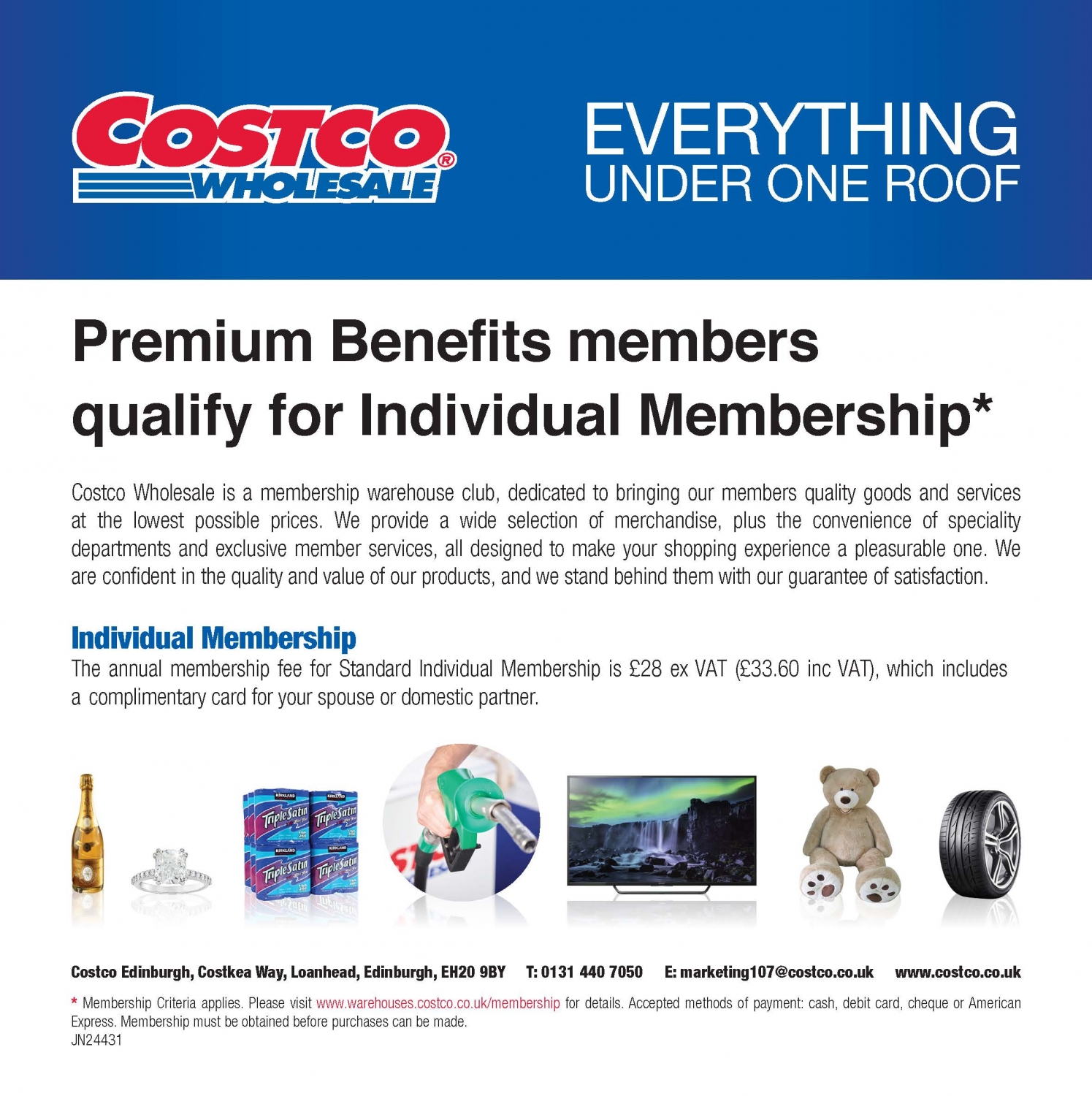 Costco Wholesale – Premium Benefits